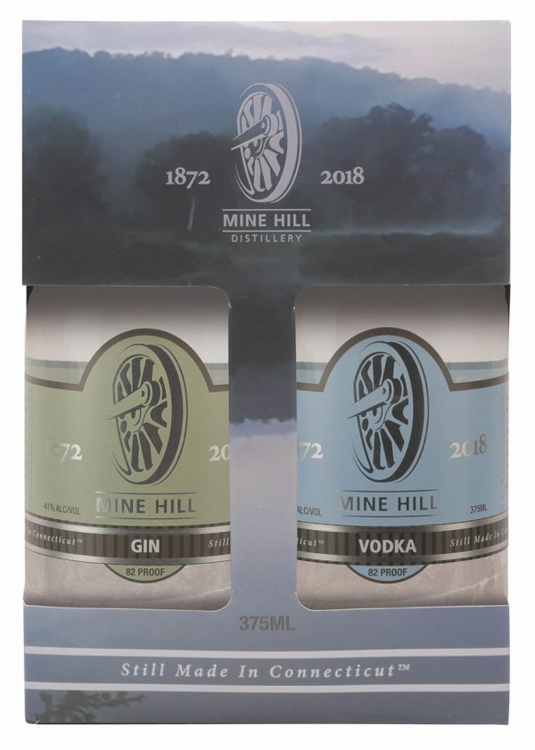 Whiskey sampler gift basket